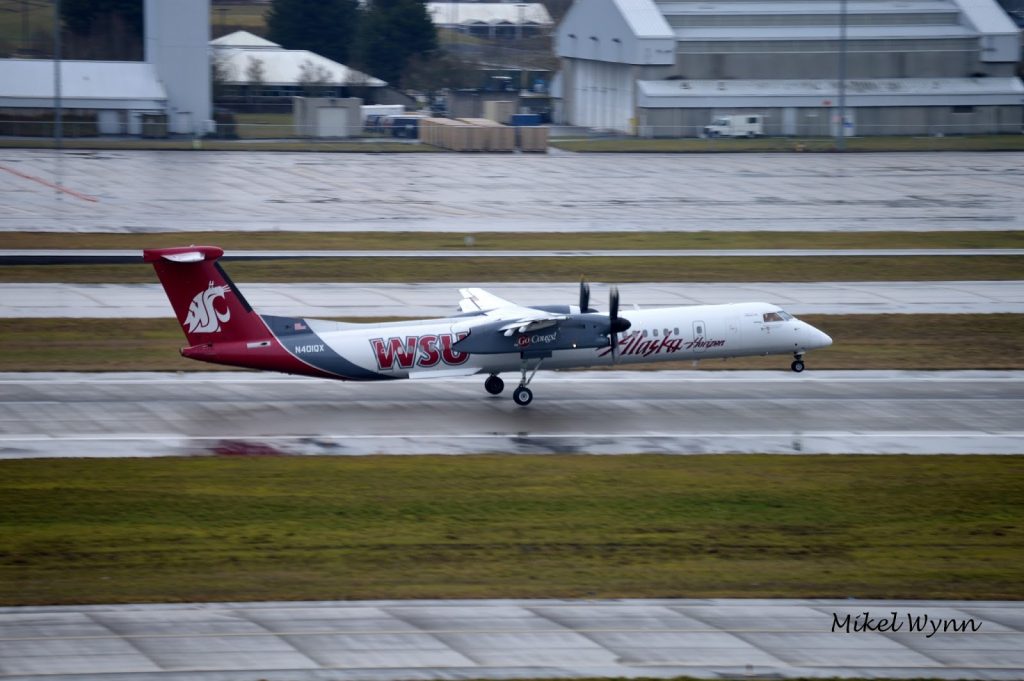 Alaska Airlines Bombardier Dash 8-Q400 Washington State University ...