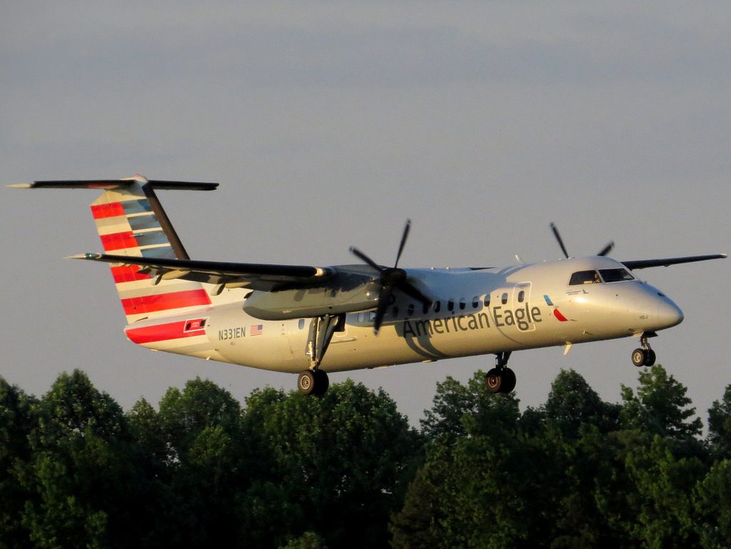American Airlines Fleet Bombardier de Havilland Dash 8-300 Details and ...