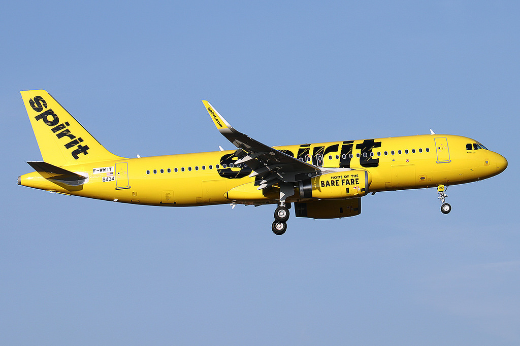 Spirit Airlines Fleet Airbus A320-200 Details and Pictures
