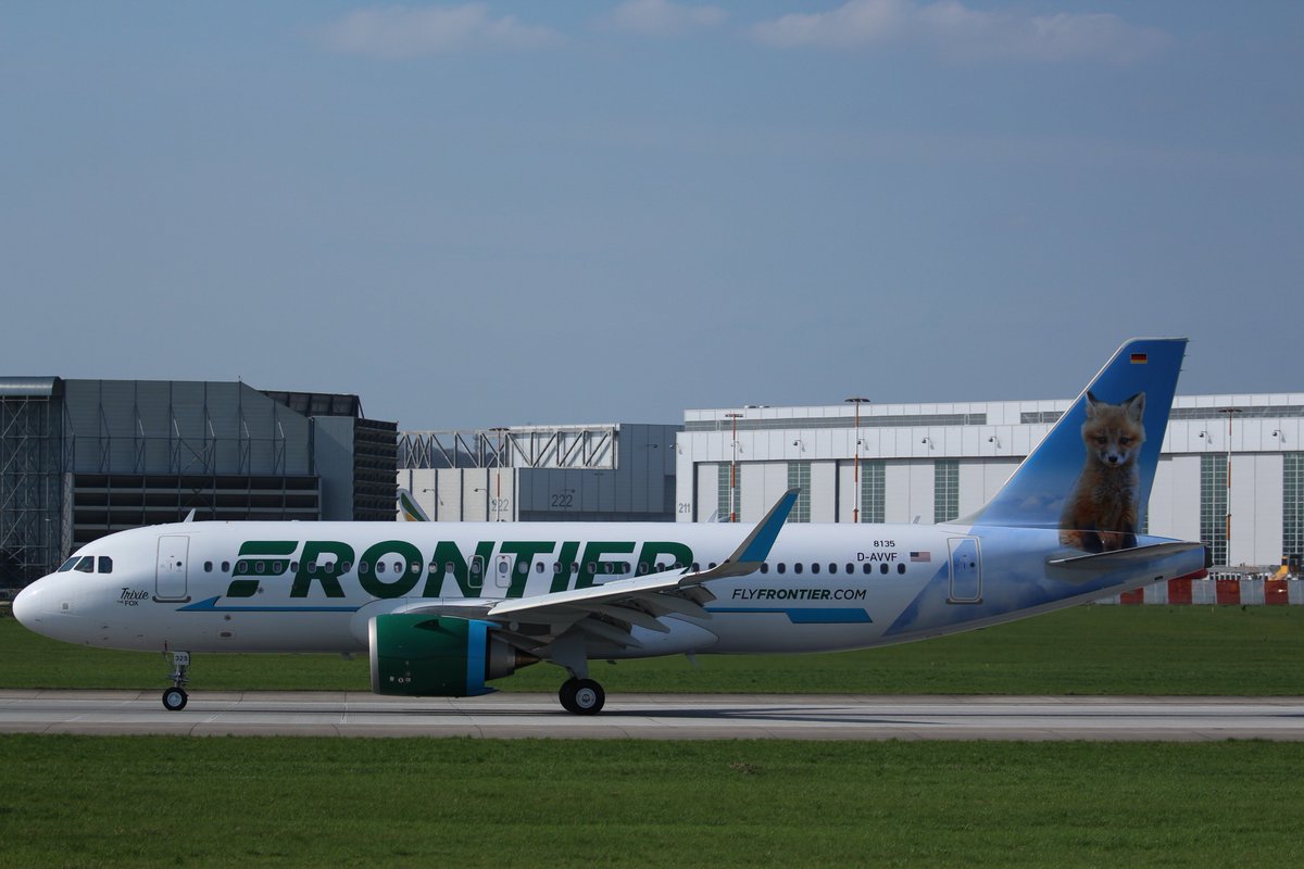 Frontier Airlines Fleet Airbus A320Neo Details and Pictures