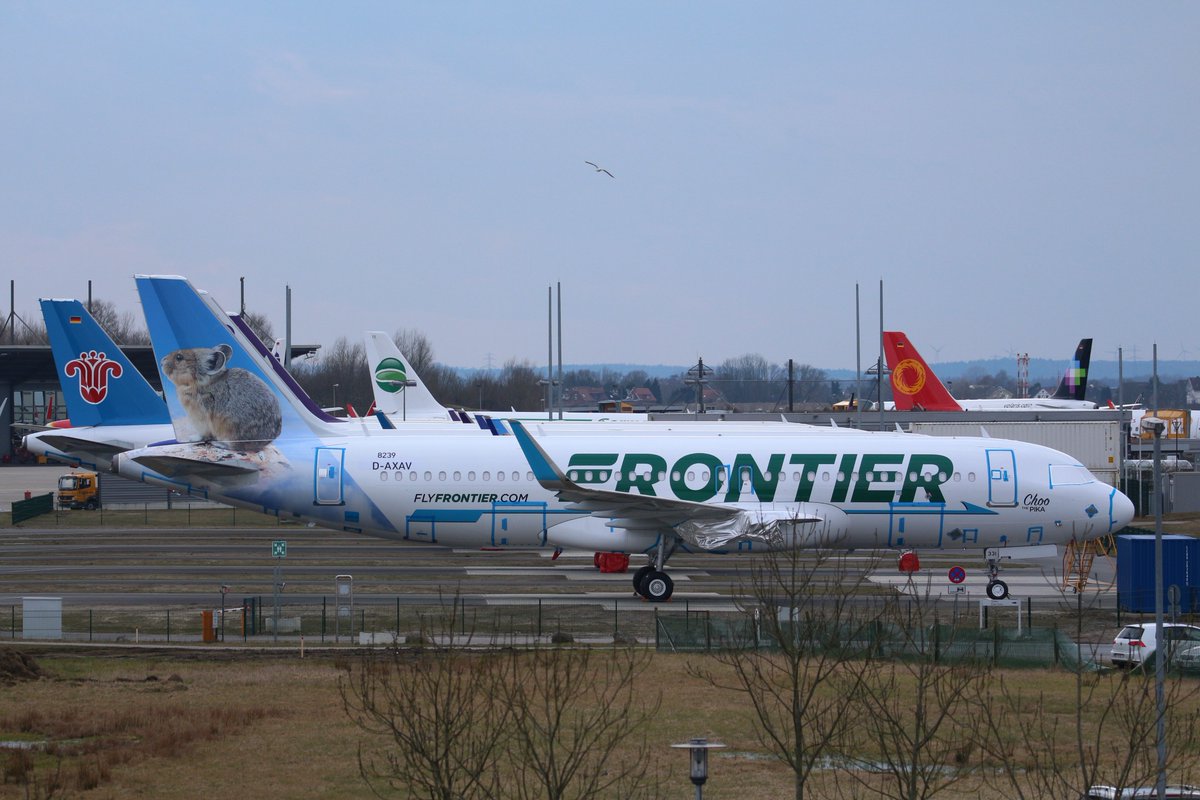 Frontier Airlines Fleet Airbus A320Neo Details and Pictures