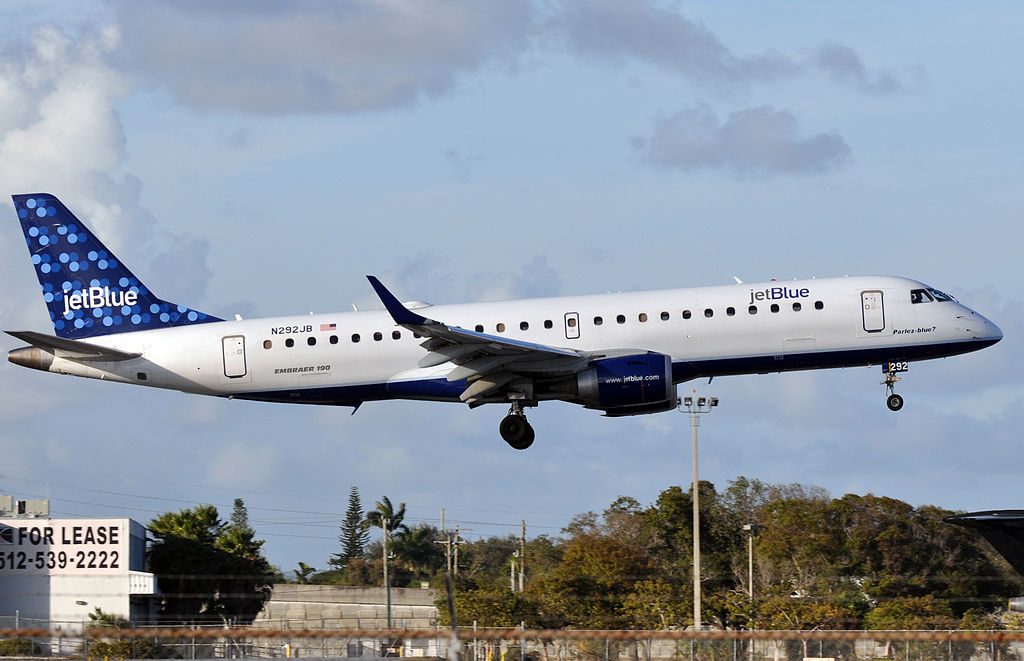 JetBlue Airways Fleet Embraer ERJ-190 Details and Pictures