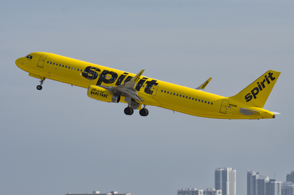 Spirit Airlines Fleet Airbus A321-200 Details and Pictures ...