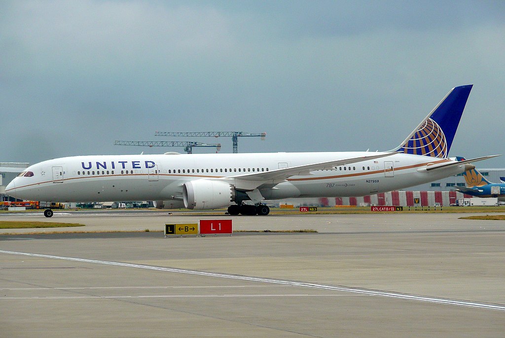 United Airlines Fleet Boeing 787-9 Dreamliner Details and Pictures