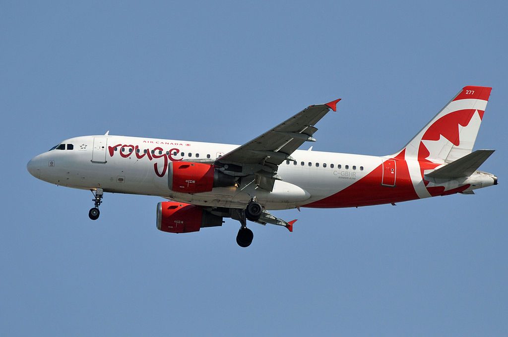 Air Canada Rouge Fleet Airbus A319-100 Details and Pictures ...