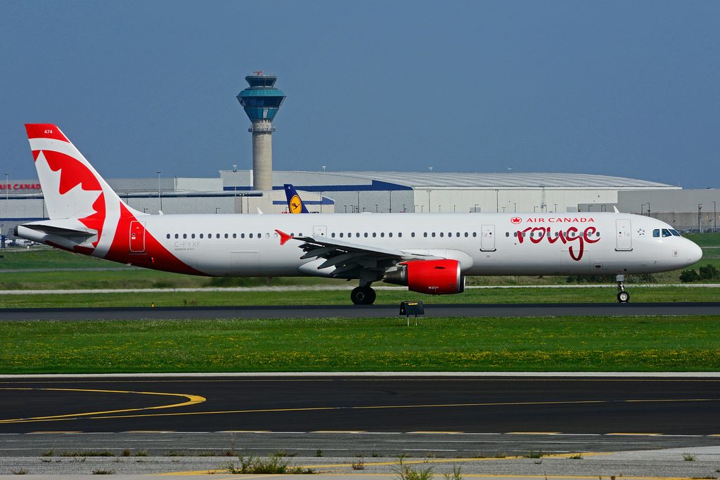 Air Canada Rouge Fleet Airbus A321-200 Details and Pictures ...