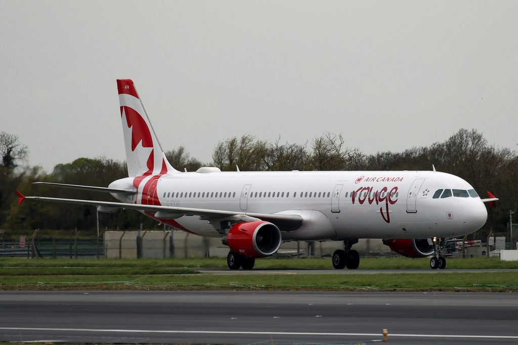 Air Canada Rouge Fleet Airbus A321-200 Details and Pictures ...