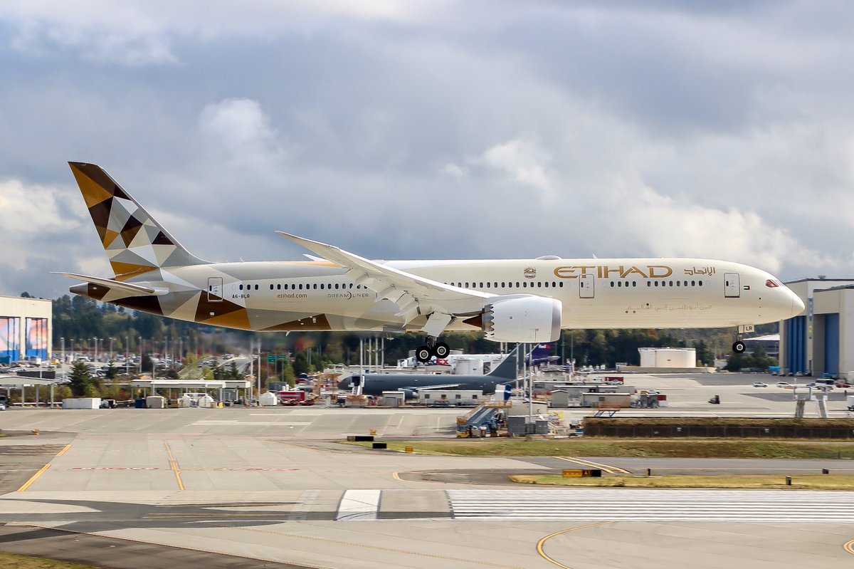 Etihad Airways Fleet Boeing 787-9 Dreamliner Details and Pictures