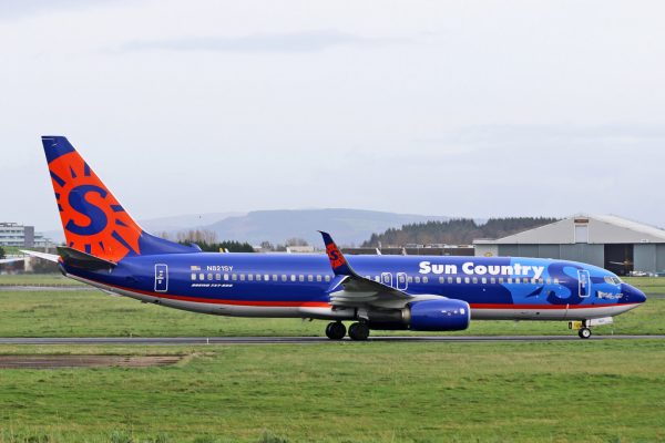 Sun Country Airlines Fleet Boeing 737-800 Details and Pictures
