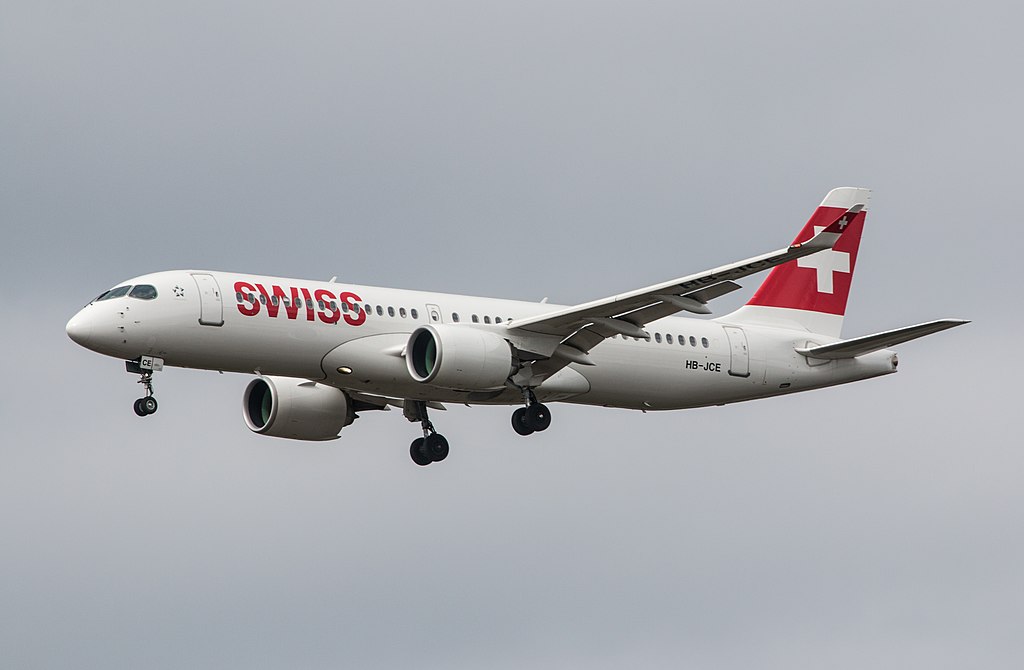 SWISS Fleet Bombardier CS300 Details and Pictures