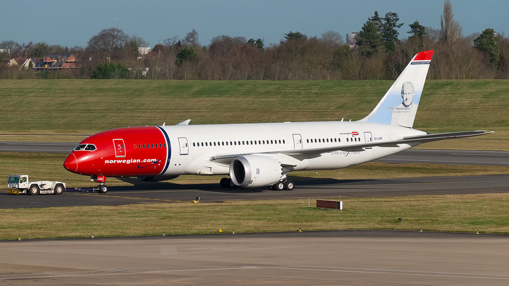 Norwegian Fleet Boeing 787-8 Dreamliner Details and Pictures