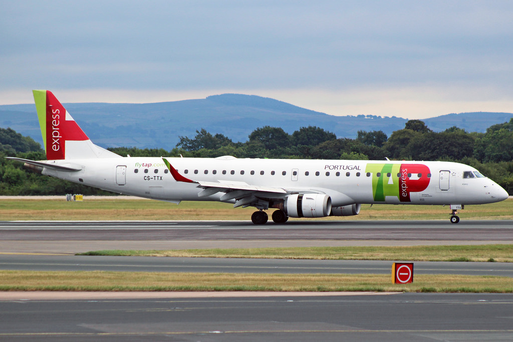 TAP Express Fleet Embraer E195 Details and Pictures