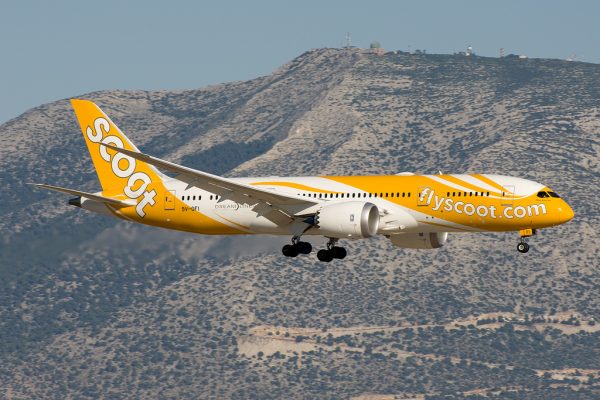 Scoot Airlines Fleet Boeing 787-8 Dreamliner Details and Pictures