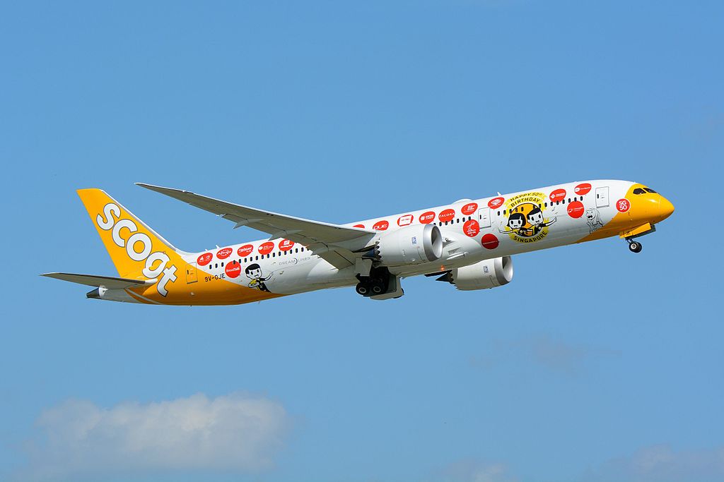 Scoot Airlines Fleet Boeing 787-9 Dreamliner Details and Pictures
