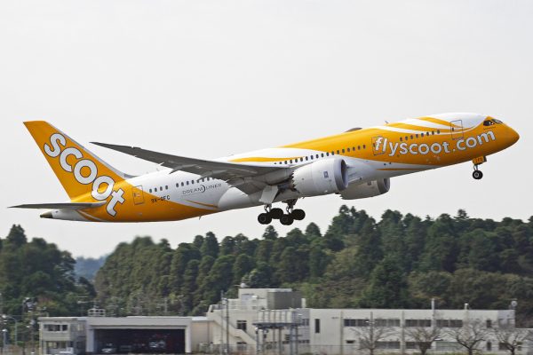 Scoot Airlines Fleet Boeing 787-8 Dreamliner Details and Pictures