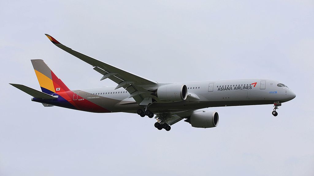 Asiana Airlines Fleet Airbus A350-900 Details and Pictures