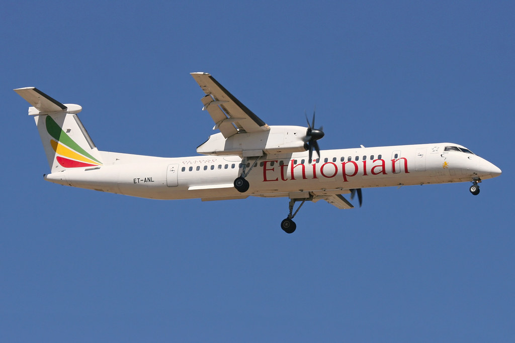 Ethiopian Airlines Fleet Bombardier Dash 8 Q400 Details and Pictures