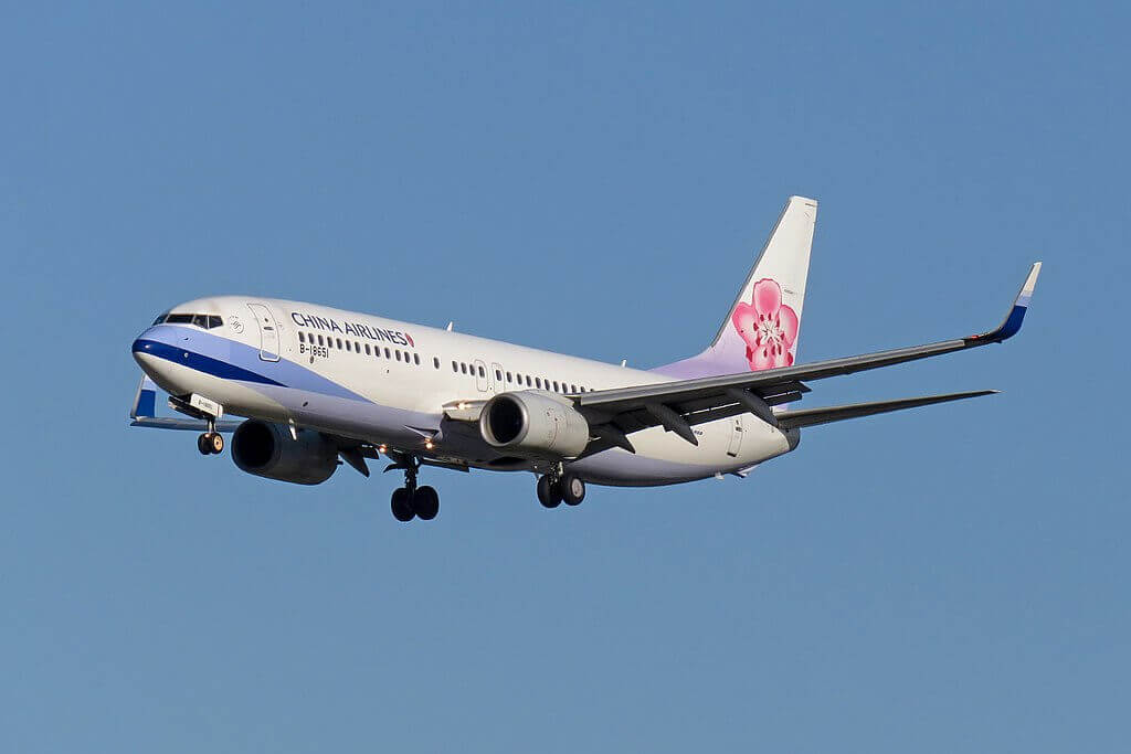 China Airlines Fleet Boeing 737-800 Details and Pictures