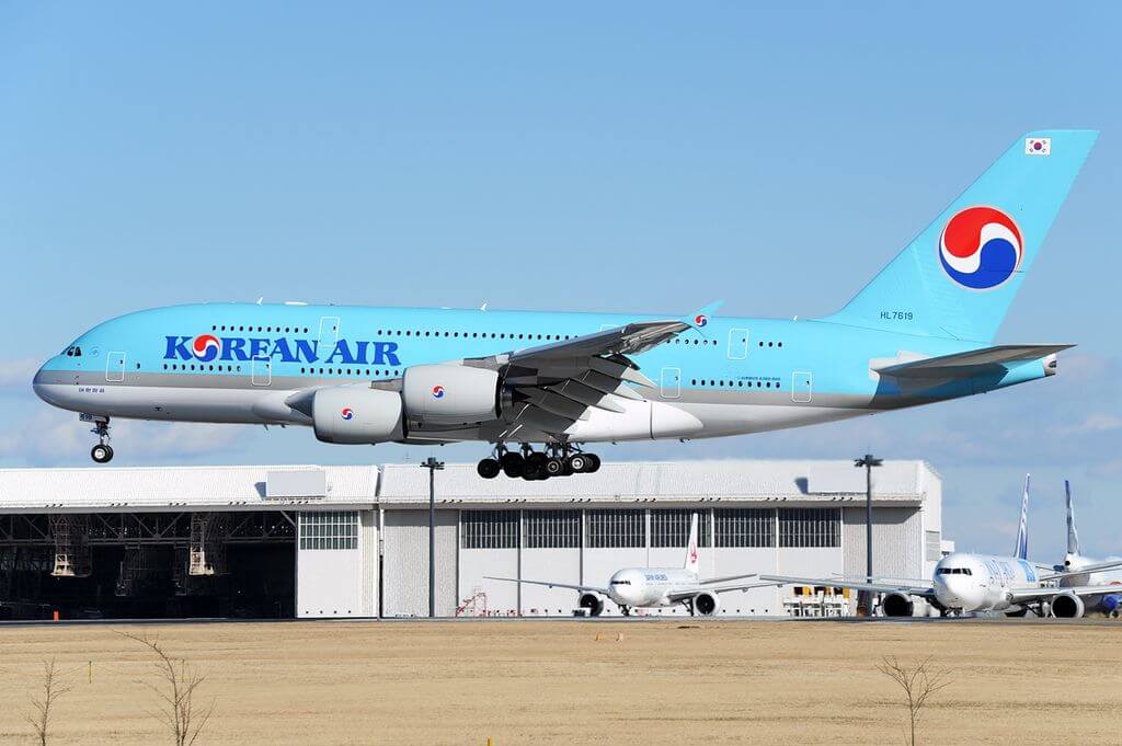 Korean Air Fleet Airbus A380-800 Details and Pictures