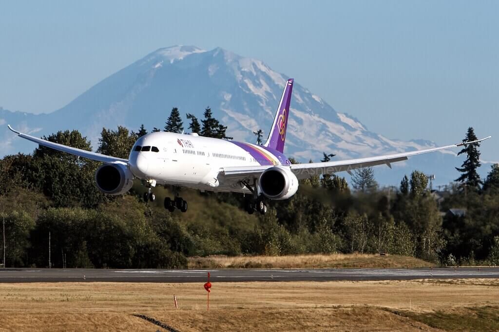 Thai Airways Fleet Boeing 787-9 Dreamliner Details and Pictures
