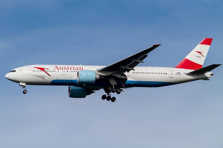 Austrian Airlines Fleet Boeing 777-200ER Details and Pictures