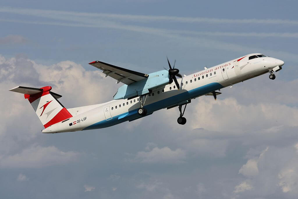 Austrian Airlines Fleet Bombardier Dash 8 Q400 Details and Pictures