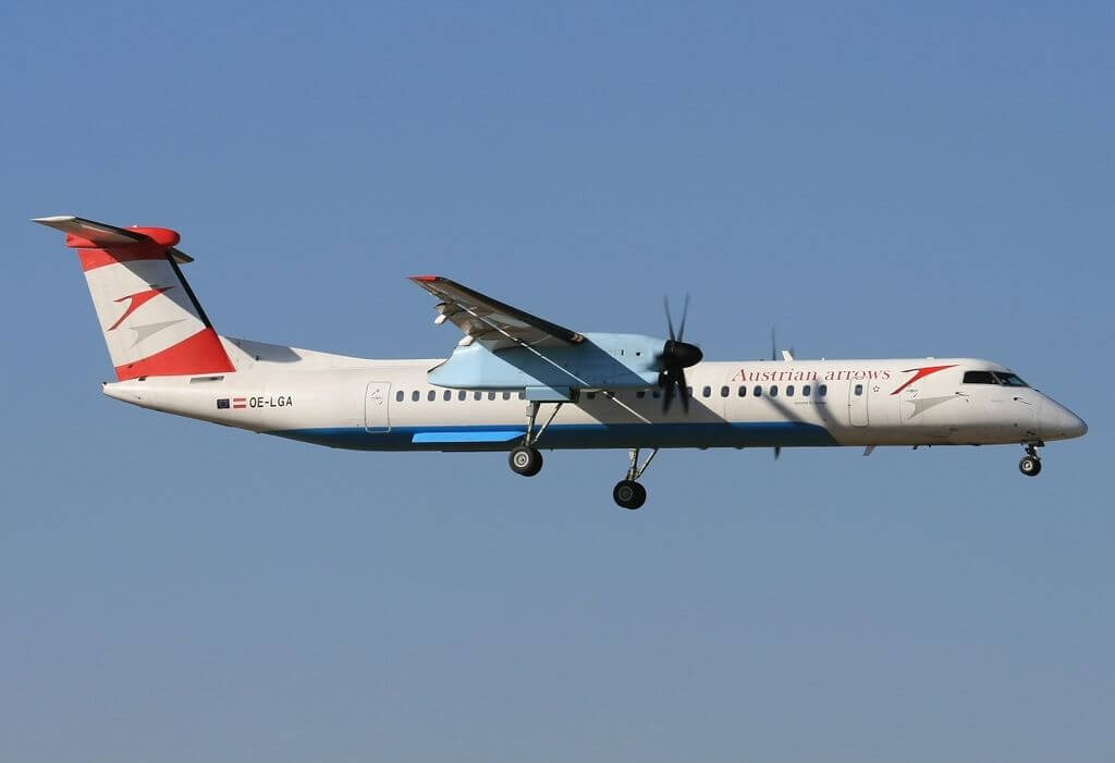 Austrian Airlines Fleet Bombardier Dash 8 Q400 Details and Pictures