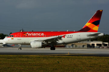 Avianca Fleet Airbus A318-100 Details and Pictures