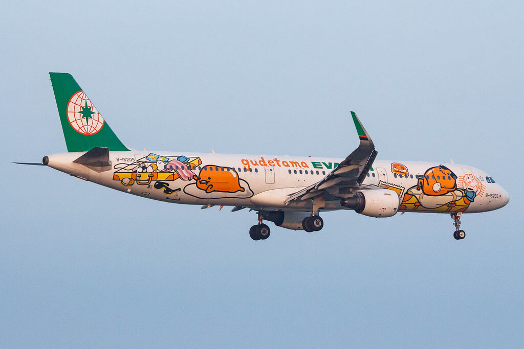 EVA Air Fleet Airbus A321-200 Details and Pictures