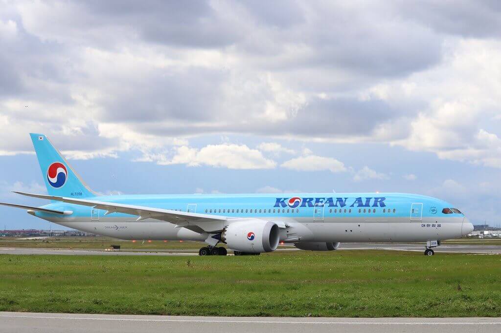 Korean Air Fleet Boeing 787-9 Dreamliner Details and Pictures