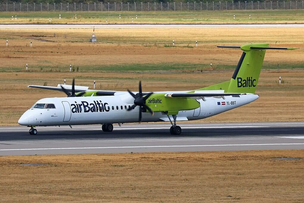 airBaltic Fleet Bombardier Dash 8 Q400 Details and Pictures
