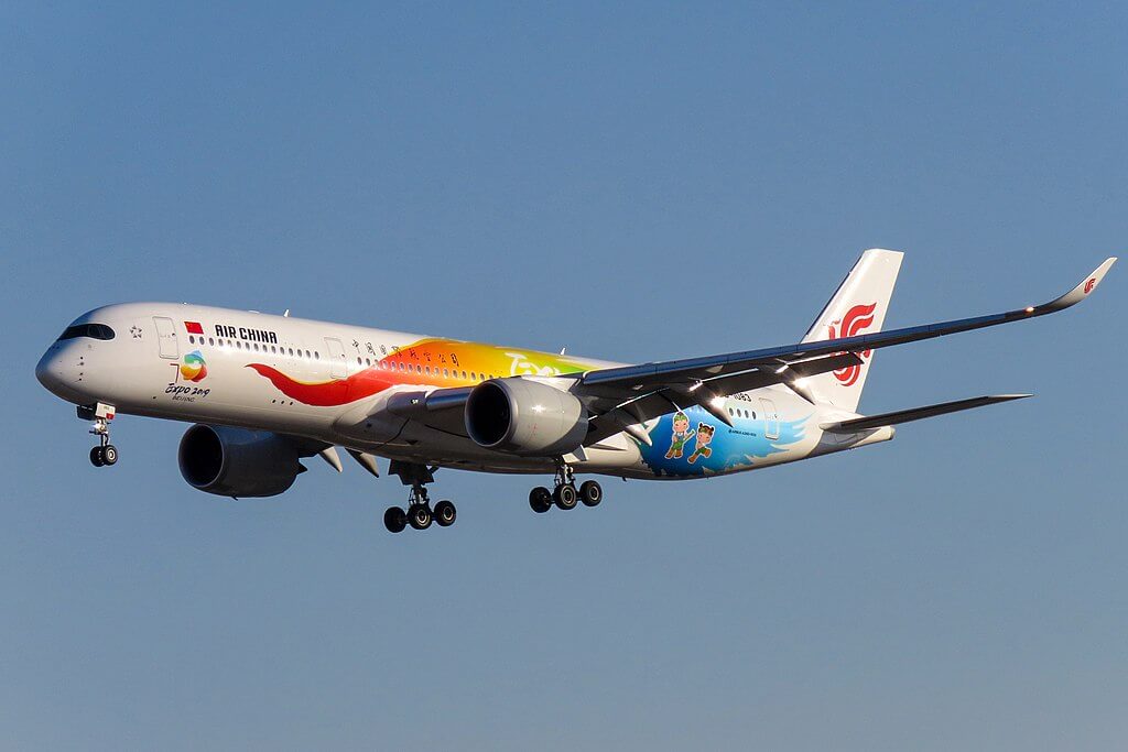 Air China Fleet Airbus A350-900 Details and Pictures