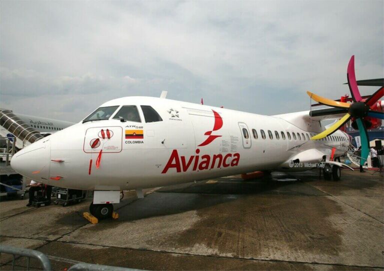 Avianca Fleet ATR 72-600 Details and Pictures