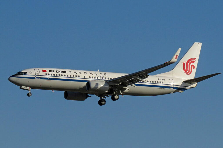 Air China Fleet Boeing 737-800 Details and Pictures