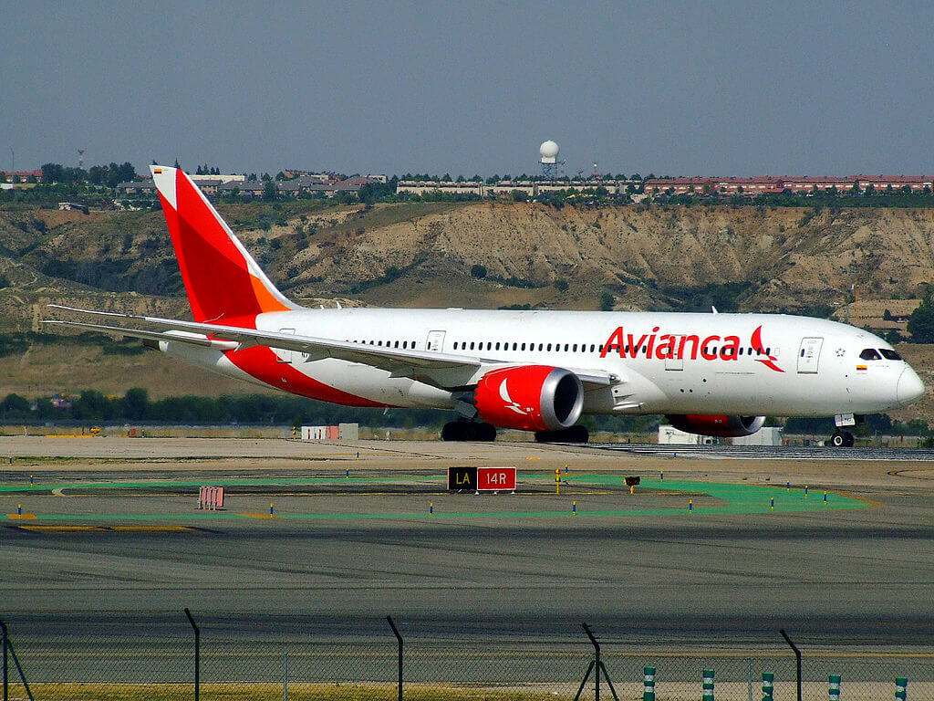 Avianca Fleet Boeing 787-8 Dreamliner Details and Pictures