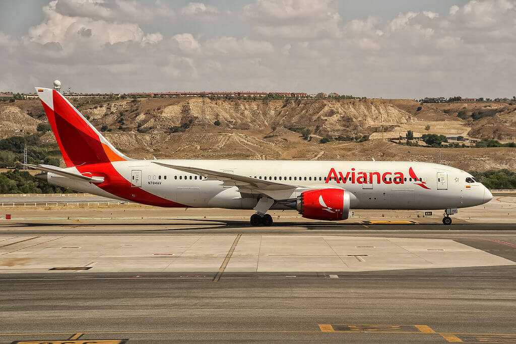 Avianca Fleet Boeing 787-8 Dreamliner Details and Pictures