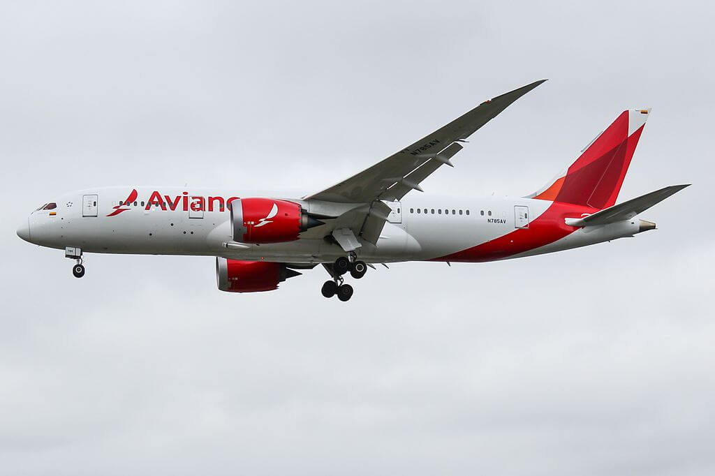 Avianca Fleet Boeing 787-8 Dreamliner Details and Pictures