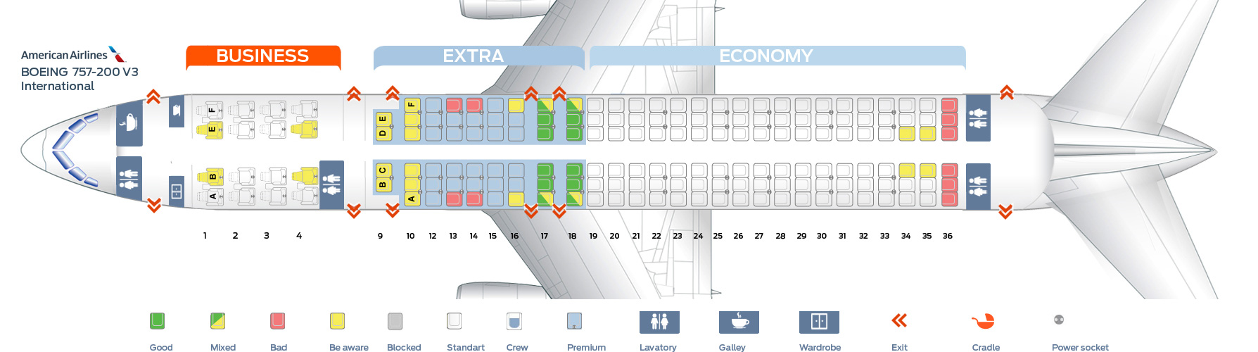 American Airlines Fleet Boeing 757-200 Details and Pictures