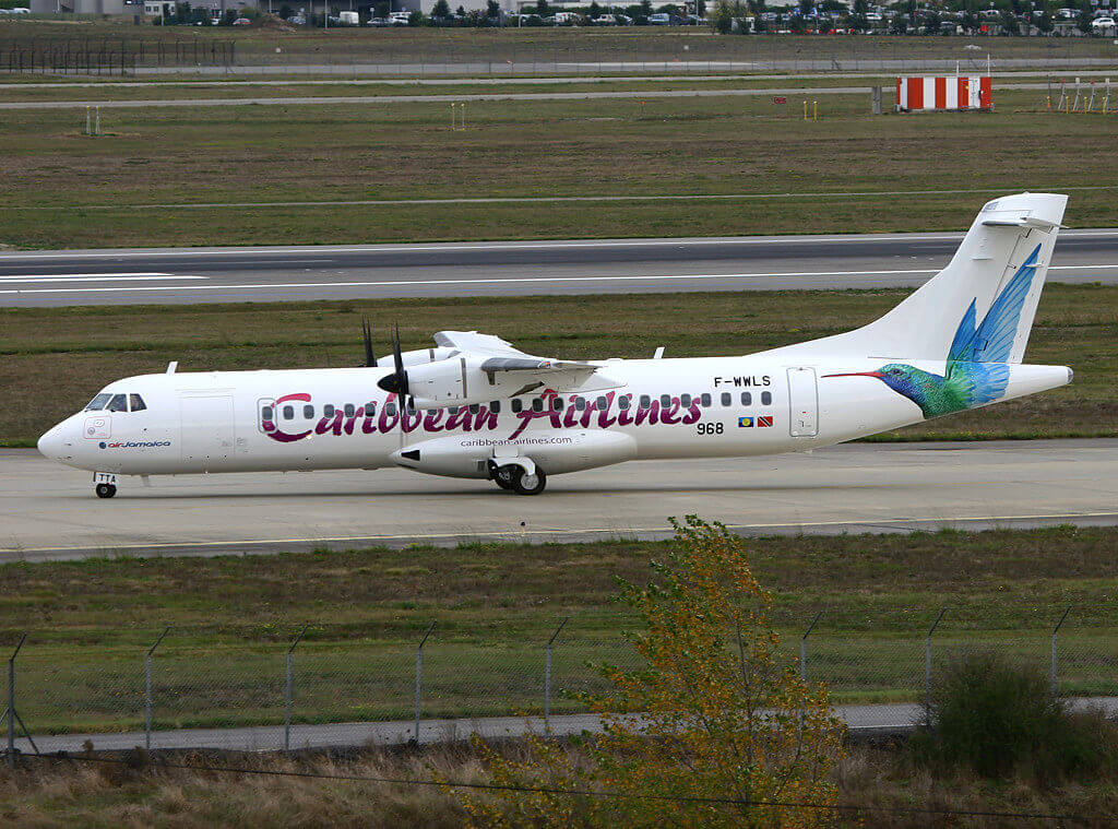 Caribbean Airlines Fleet ATR 72 Details and Pictures