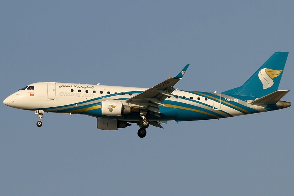 Oman Air Fleet Embraer 175 Details and Pictures