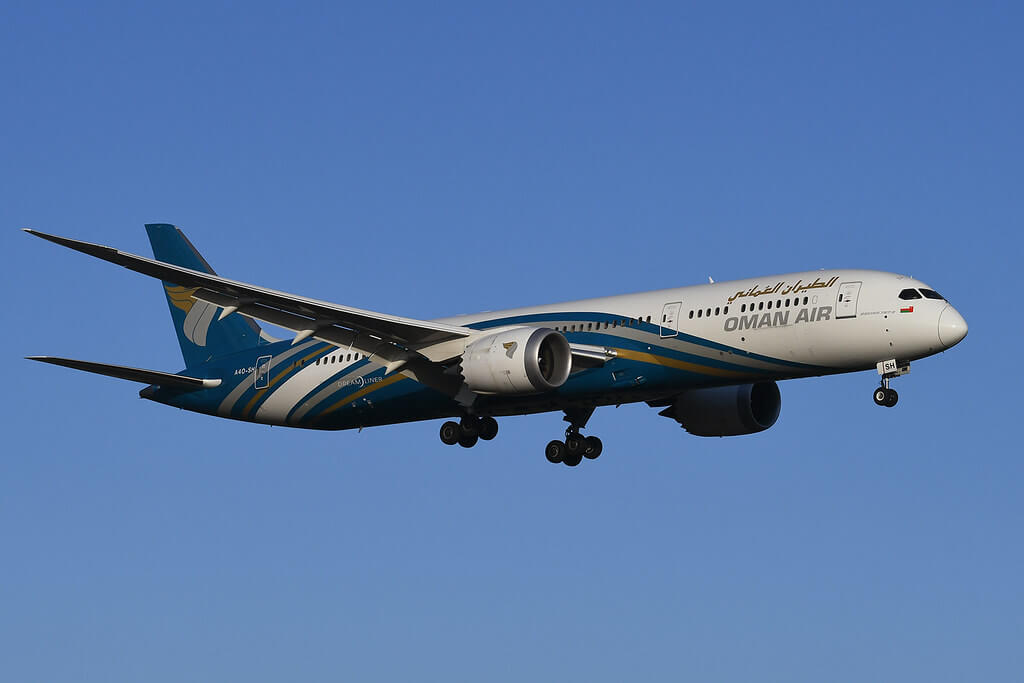 Oman Air Fleet Boeing 787-9 Dreamliner Details and Pictures