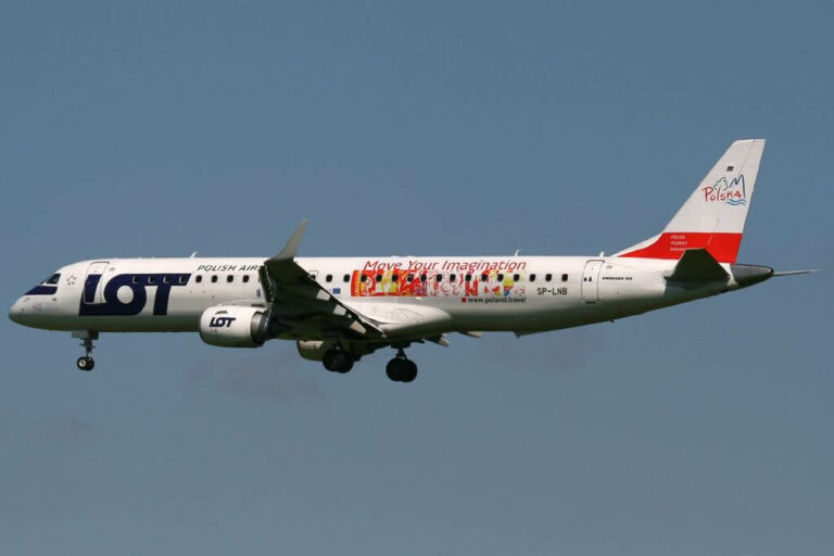 LOT Polish Airlines Fleet Embraer ERJ-190/195 Details and Pictures