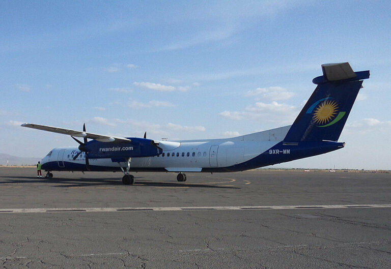 RwandAir Fleet Bombardier Dash 8 Q400 Details and Pictures