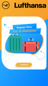Lufthansa Baggage Policy - Fees & Allowance