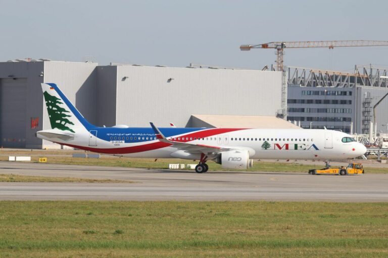 MEA Middle East Airlines Fleet Airbus A321neo Details and Pictures