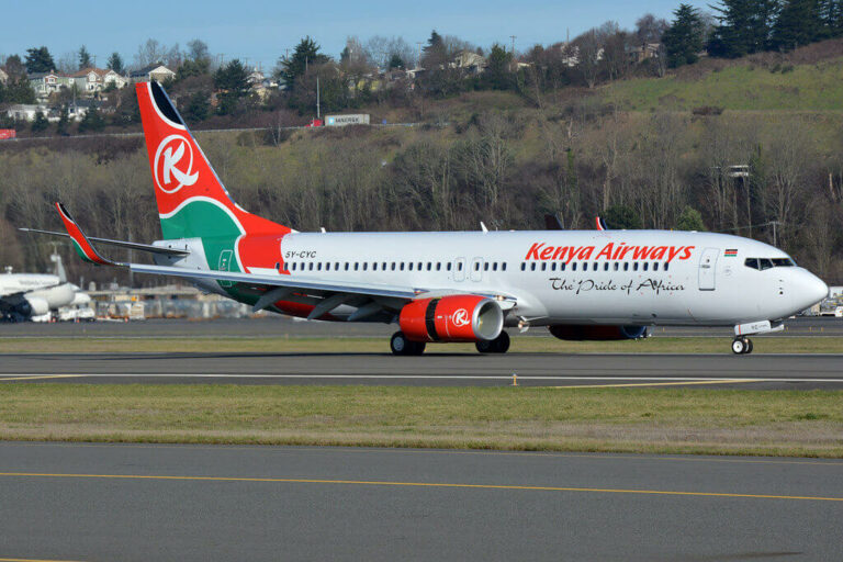 Kenya Airways Fleet Boeing 737-800 Details and Pictures